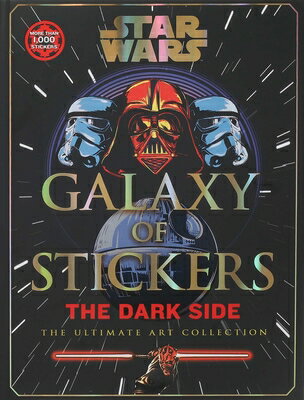 SW GALAXY OF STICKERS THE DARK Collectible Art Stickers Editors of Thunder Bay Press THUNDER BAY PR2023 Hardcover Englis...