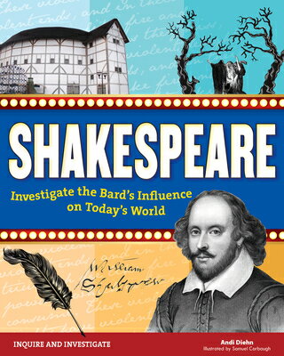 SHAKESPEARE Inquire and Investigate Andi Diehn Samuel Carbaugh NOMAD PR2016 Hardcover English ISBN：9781619304512 洋書 Nonー...