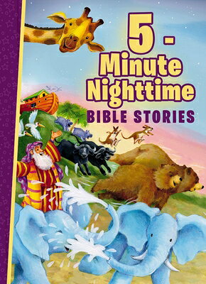 5ーMIN NIGHTTIME BIBLE STORIES Thomas Nelson THOMAS NELSON PUB2016 Hardcover English ISBN：9780718084523 洋書 Books for kids...