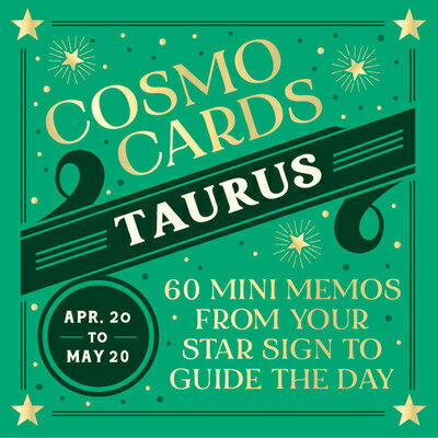 COSMO CARDS TAURUS Randi Ocena CHRONICLE BOOKS2025 Other English ISBN：9781797234540 洋書 Social Science（社会科学） Body, Mind &...