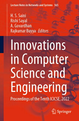 INNVS IN COMPUTER SCIENCE & EN Lecture Notes in Networks and Systems H. S. Saini Rishi Sayal A. Govardhan SPRINGER NATUR...