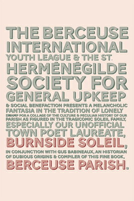 BERCEUSE PARISH The Sabine Literature Burnside Soleil TRP THE UNIV PR OF SHSU2026 Paperback English ISBN：9781680034547 洋...