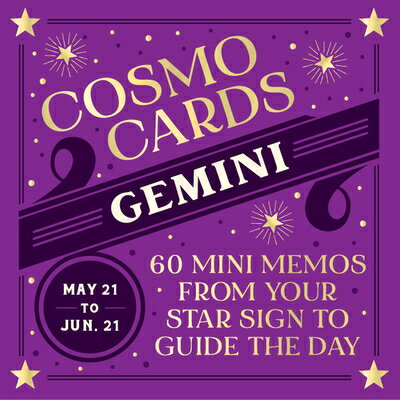 COSMO CARDS GEMINI Randi Ocena CHRONICLE BOOKS2025 Other English ISBN：9781797234557 洋書 Social Science（社会科学） Body, Mind &...