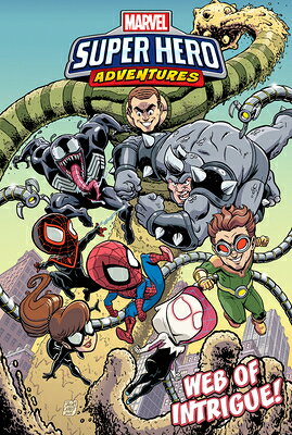 SPIDERーMAN WEB OF INTRIGUE Marvel Super Hero Adventures Graphic Novels Sholly Fisch Mario del Pennino Arianna Florean SP...