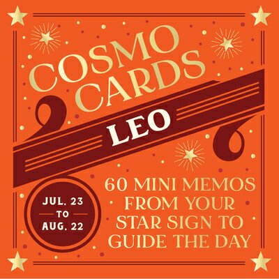 COSMO CARDS LEO Randi Ocena CHRONICLE BOOKS2025 Other English ISBN：9781797234564 洋書 Social Science（社会科学） Body, Mind & Sp...