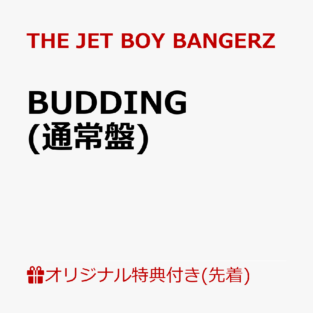THE JET BOY BANGERZ from EXILE TRIBEバディング ジェットボーイバンガーズフロムエグザイルトライブ 発売日：2026年11月25日 BUDDING JAN：4547366854565 AICLー5000 (...