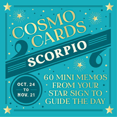 COSMO CARDS SCORPIO Randi Ocena CHRONICLE BOOKS2025 Other English ISBN：9781797234571 洋書 Social Science（社会科学） Body, Mind ...