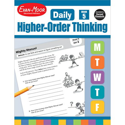 DAILY HIGHERーORDER THINKING GR Daily HigherーOrder Thinking EvanーMoor Educational Publishers EVAN MOOR EDUC PUBL2018 Pape...