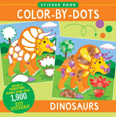 STICKERSーCOLORーBYーDOTS STICKER ー PETER PAUPER2024 Paperback English ISBN：9781441344595 洋書 Books for kids（児童書） Juvenile N...