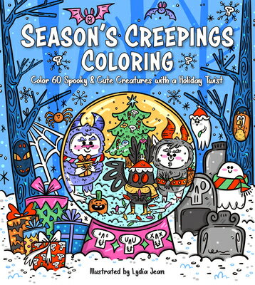 SEASONS CREEPINGS COLORING Lydia Jean ROCK POINT2025 Paperback English ISBN：9781577154600 洋書 Family life & Comics（生活＆コミッ...