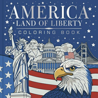 COLOR BKーAMER LAND OF LIBERTY Igloobooks IGLOOBOOKS2026 Paperback English ISBN：9781805854630 洋書 Family life & Comics（生活＆...
