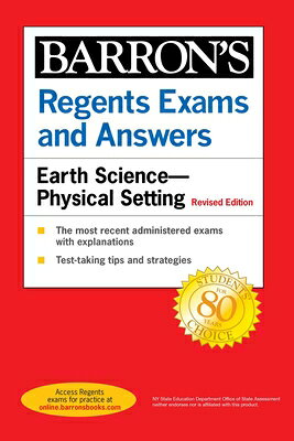 REGENTS EXAMS & ANSW EARTH SCI Barron's New York Regents Edward J. Denecke, Jr. BARRONS EDUCATION SERIES2021 Paperback E...