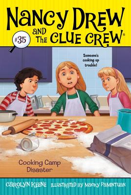 COOKING CAMP DISASTER ORIGINAL Nancy Drew & the Clue Crew Carolyn Keene Macky Pamintuan ALADDIN2013 Paperback Original E...