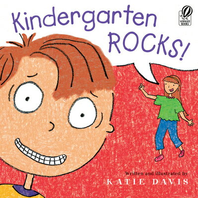 KINDERGARTEN ROCKS Katie Davis Katie Davis VOYAGER PAPERBACKS2008 Paperback English ISBN：9780152064686 洋書 Books for kids...
