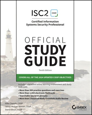 ISC2 CISSP CERTIFIED INFO SYST Sybex Study Guide Mike Chapple James Michael Stewart Darril Gibson SYBEX INC2024 Paperbac...