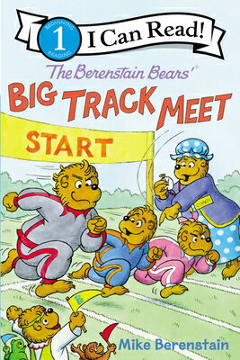 B BEARS BIG TRACK MEET I Can Read Level 1 Mike Berenstain Mike Berenstain HARPERCOLLINS2020 Paperback English ISBN：97800...