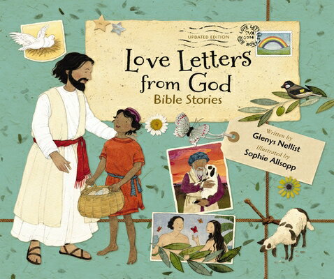 LOVE LETTERS FROM GOD UPDATED Love Letters from God Glenys Nellist Sophie Allsopp ZONDERVAN2023 Hardcover Revised Englis...