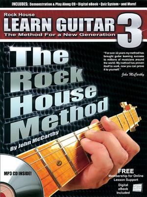 ROCK HOUSE METHOD LEARN GUITAR John McCarthy HAL LEONARD PUB CO2012 Paperback English CD (AUDIO) ISBN：9781458424730 洋書 A...