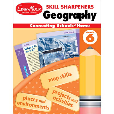 SKILL SHARPENERS GEOGRAPHY GRD Skill Sharpeners: Geography EvanーMoor Educational Publishers EVAN MOOR EDUC PUBL2018 Pape...