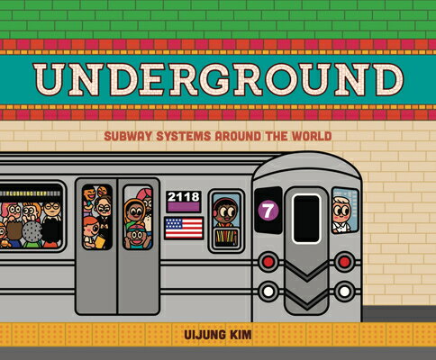UNDERGROUND (US EDITION) Kim Uijung CICADA BOOKS2020 Hardcover English ISBN：9781908714831 洋書 Books for kids（児童書） Juvenil...
