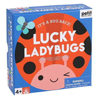 SPAーLUCKY LADYBUGS Petit Collage PETIT COLLAGE2025 Board　Games Spanish ISBN：9781797234861 洋書 Family life & Comics（生活＆コミッ...