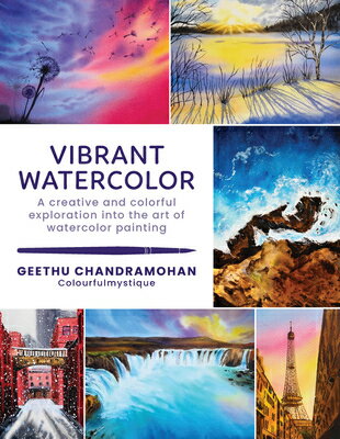 VIBRANT WATERCOLOR Paint with Me Geethu Chandramohan WALTER FOSTER PUB INC2024 Paperback English ISBN：9780760384879 洋書 A...
