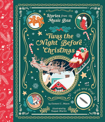 TWAS THE NIGHT BEFORE XMAS (ST Stories from the Music Box Clement C. Moore Raquel Martin Peinado MAGIC CAT2021 Hardcover...