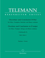 テレマン, Georg Philipp ベーレンライター社発行年月：1970年01月01日 予約締切日：1969年12月31日 ISBN：2600000244916 本 楽譜 吹奏楽・アンサンブル・ミニチュアスコア その他