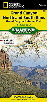 MAPーGRAND CANYON NORTH & SOUTH National Geographic Trails Illustrated Map National Geographic Maps NATL GEOGRAPHIC MAPS2...