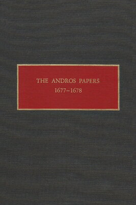 ANDROS PAPERS 1677ー1678 New York Historical Manuscripts Peter Christoph Florence Christoph Charles Gehring SYRACUSE UNIV...