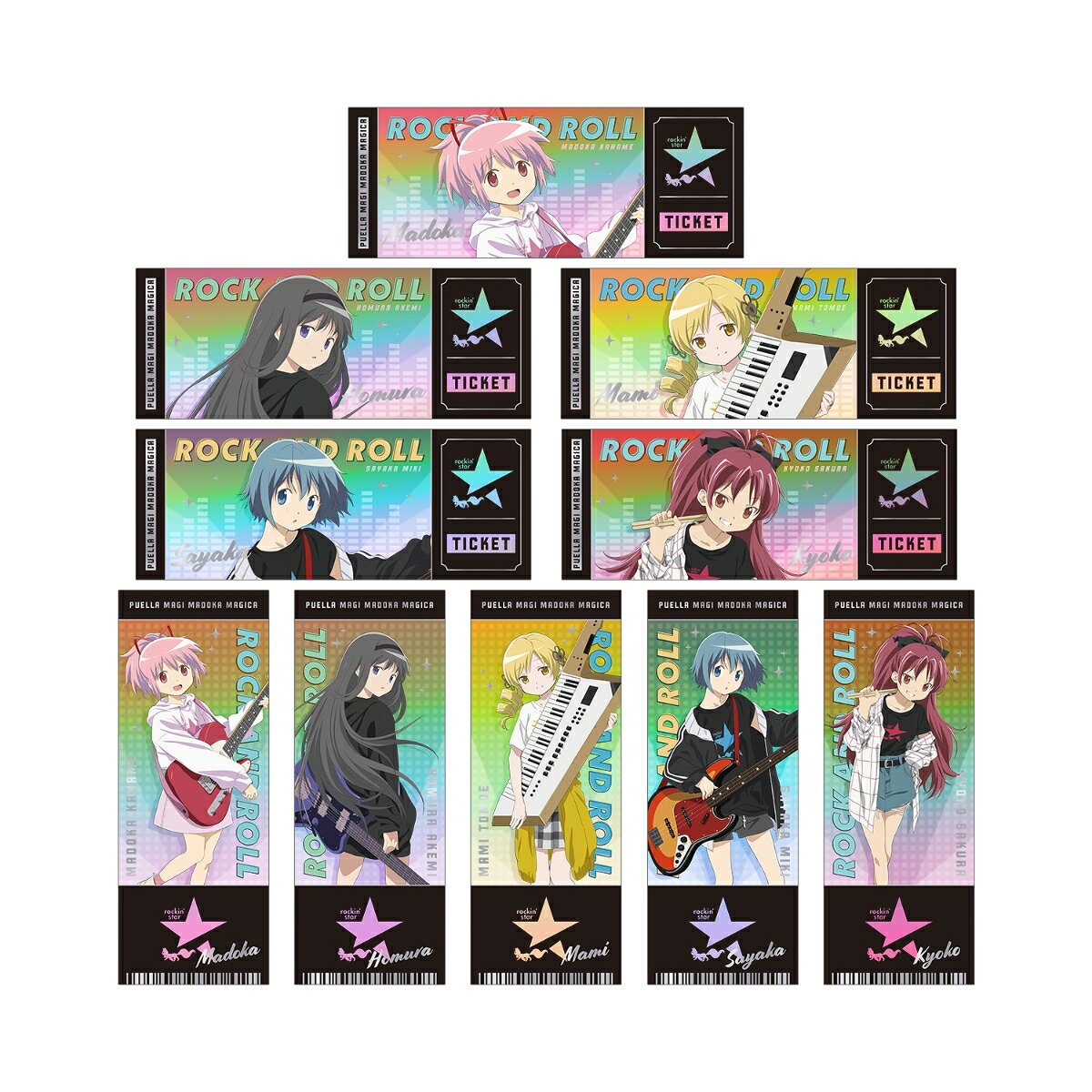 アルマビアンカ 玩具【グッズ】【キャラクターグッズ】 TVアニメ「マホウショウジョマドカ☆マギカ」rockin'starコラボ カキオロシ ダイ2ダン トレーディングホログラムチケットフウカード(BOX＝10コ) 発売日：2026年07月頃...