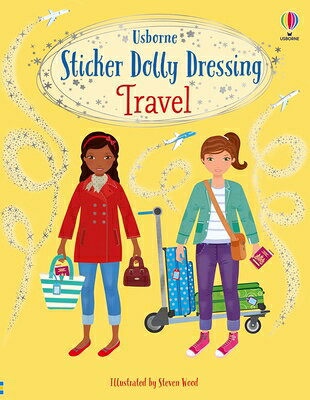 SDD TRAVEL Sticker Dolly Dressing Fiona Watt Steven Wood USBORNE BOOKS2024 Paperback English ISBN：9781805074977 洋書 Books...