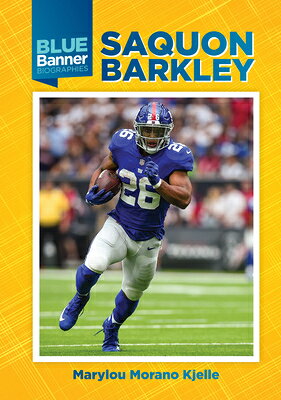 SAQUON BARKLEY Blue Banner Biography ー Contemporary Entertainers XV Marylou Morano Kjelle MITCHELL LANE PUBL2019 Hardcov...