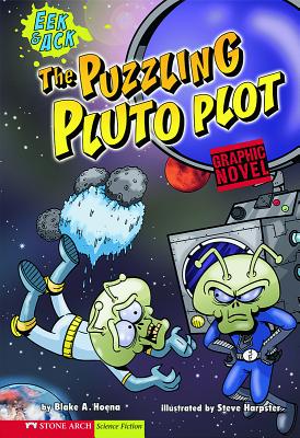 PUZZLING PLUTO PLOT Graphic Sparks Steve Harpster Blake A. Hoena STONE ARCH BOOKS2008 Paperback English ISBN：97814342050...