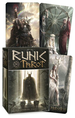 FLSH CARDーRUNIC TAROT DECK Runic Tarot Jack Sephiroth Zhang Chao Jaymi Elford LO SCARABEO2023 Other English ISBN：9780738...