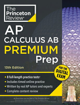 PRIN RV AP CALCULUS AB PREMIUM College Test Preparation The Princeton Review David Khan PRINCETON REVIEW2026 Paperback E...