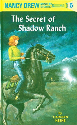 SECRET OF SHADOW RANCH Nancy Drew Carolyn Keene GROSSET DUNLAP1980 Hardcover English ISBN：9780448095059 洋書 Books for kid...