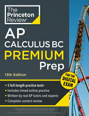 PRIN RV AP CALCULUS BC PREMIUM College Test Preparation The Princeton Review David Khan PRINCETON REVIEW2026 Paperback E...