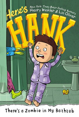 HERES HANK #5 THERES A ZOMBIE Here's Hank Henry Winkler Lin Oliver Scott Garrett GROSSET DUNLAP2015 Paperback English IS...