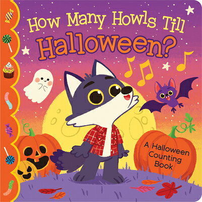 HOW MANY HOWLS TILL HALLOWEEN How Many Rosa Von Feder Coralie Vallageas Cottage Door Press COTTAGE DOOR PR2026 Board　Boo...