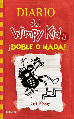 SPAーDOBLE O NADA / DOUBLE DOWN Diario del Wimpy Kid Jeff Kinney MOLINO2022 Hardcover Spanish ISBN：9781644735145 洋書 Books...