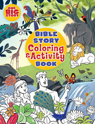 COLOR BKーBIBLE STORY COLORING One Big Story B&h Kids Editorial B&H KIDS2017 Paperback English ISBN：9781462745166 洋書 Book...