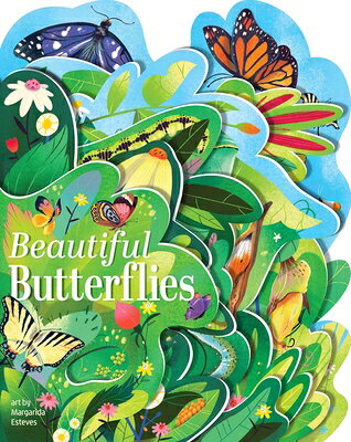 BEAUTIFUL BUTTERFLIES Layered View Margarida Esteves GIBBS SMITH PUB2024 Board　Books English ISBN：9781423665182 洋書 Books...