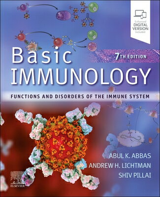 BASIC IMMUNOLOGY 7/E Abul K. Abbas Andrew H. Lichtman Shiv Pillai ELSEVIER2023 Paperback English ISBN：9780443105197 洋書 C...