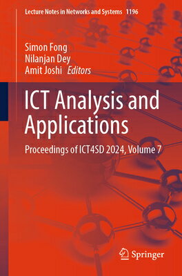 ICT ANALYSIS & APPLNS 2025/E Lecture Notes in Networks and Systems Simon Fong Nilanjan Dey Amit Joshi SPRINGER2025 Paper...