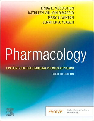 PHARMACOLOGY 12/E Linda E. McCuistion Kathleen Vuljoin Dimaggio Mary B. Winton SAUNDERS2025 Paperback English ISBN：97804...
