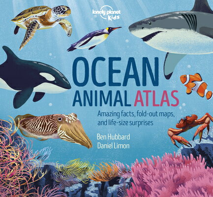 LONELY PLANET KIDS OCEAN ANIMA Creature Atlas Lonely Planet Kids LONELY PLANET PUB2023 Hardcover English ISBN：9781838695...