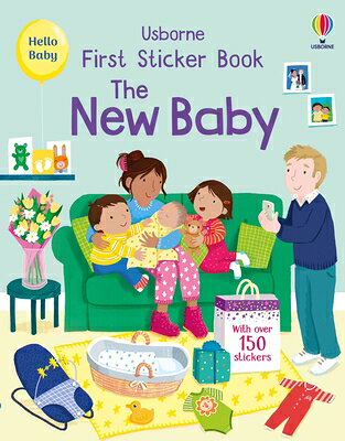 1ST STICKER BK THE NEW BABY First Sticker Books Jessica Greenwell Joanne Partis USBORNE BOOKS2024 Paperback English ISBN...