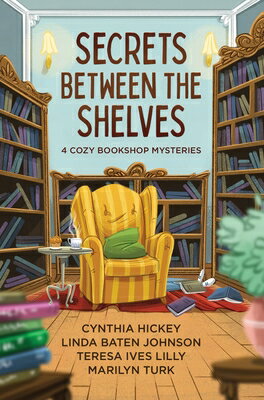 SECRETS BETWEEN THE SHELVES ーL Cynthia Hickey Linda Baten Johnson Teresa Ives Lilly THORNDIKE PR2025 Hardcover English I...