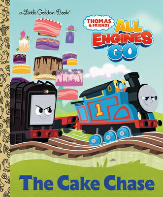 CAKE CHASE (THOMAS & FRIENDS A Little Golden Book Golden Books Golden Books GOLDEN BOOKS PUB CO INC2025 Hardcover Englis...
